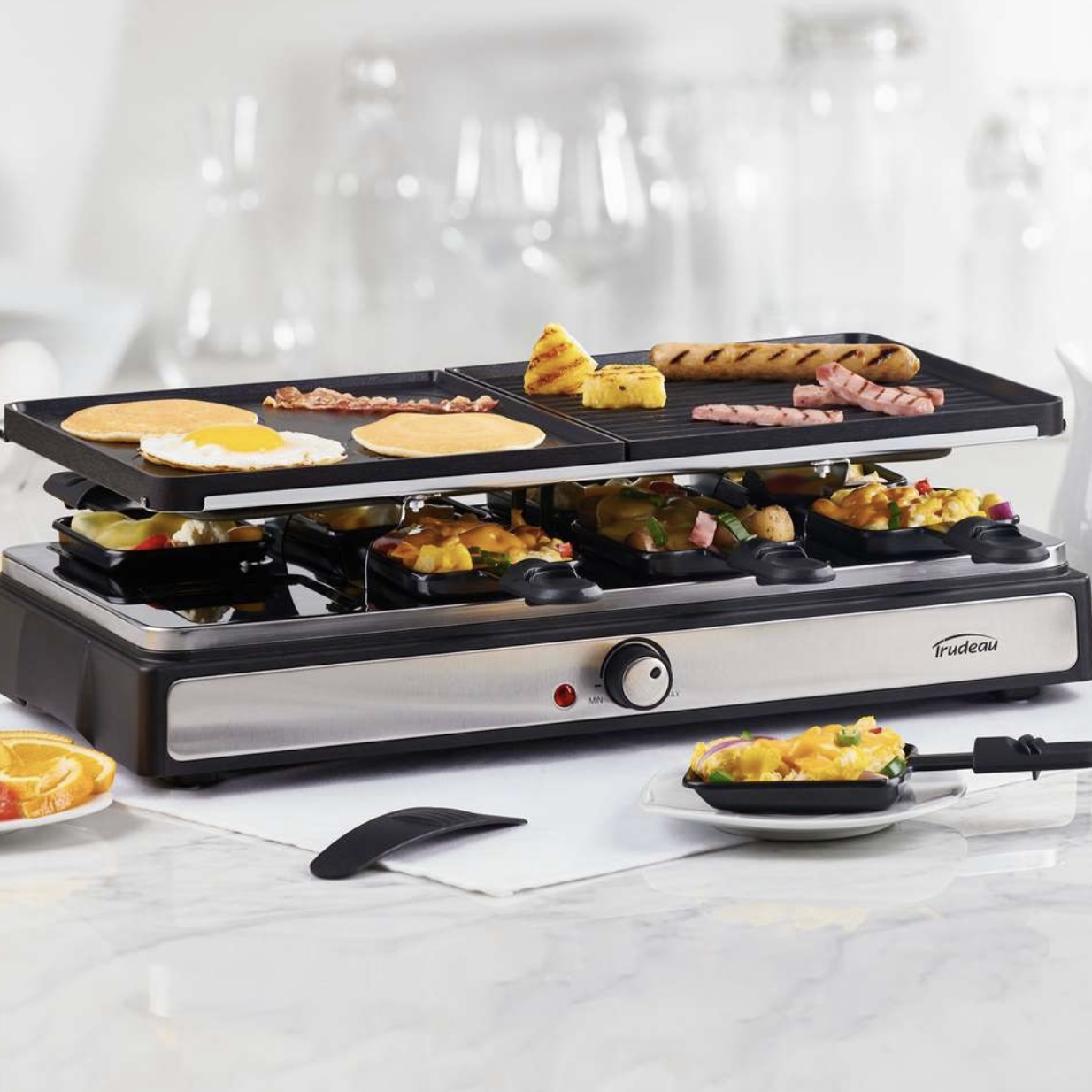 Ensembles de raclette et poêles à fondue électriques | Linen Chest