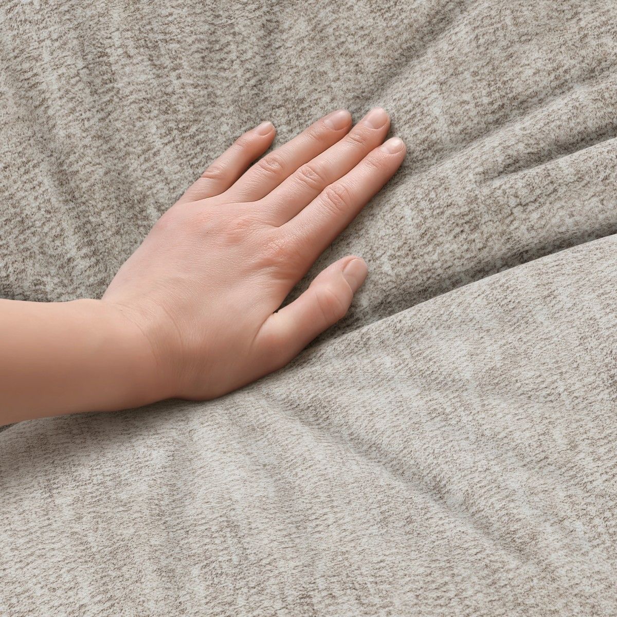 Armless Chair - Beige | Linen Chest