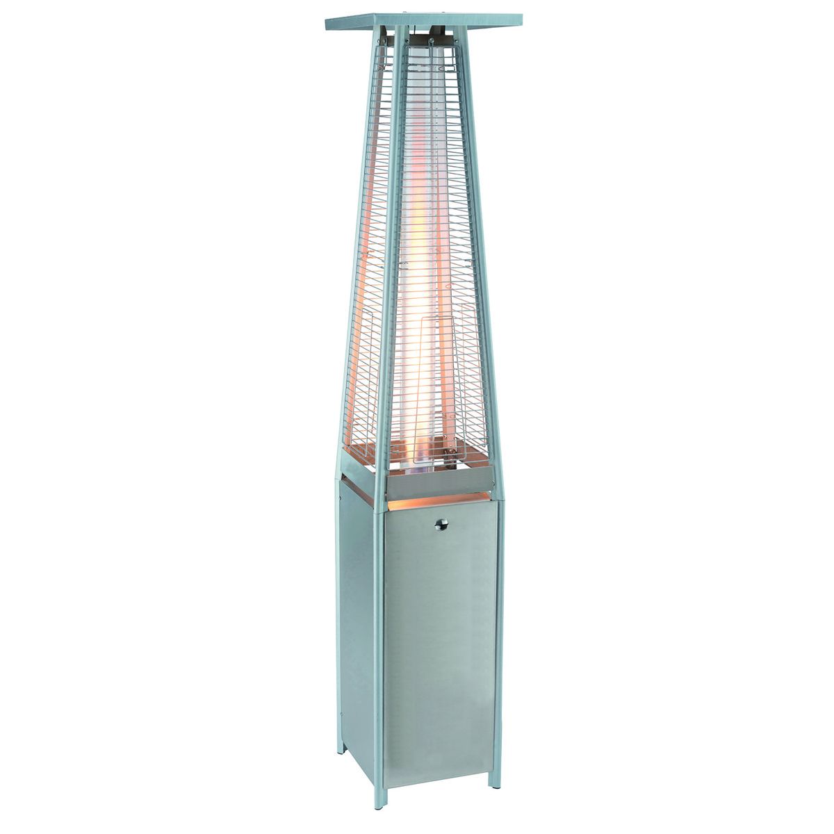 Flame Patio Heater, Stainless Steel | Linen Chest