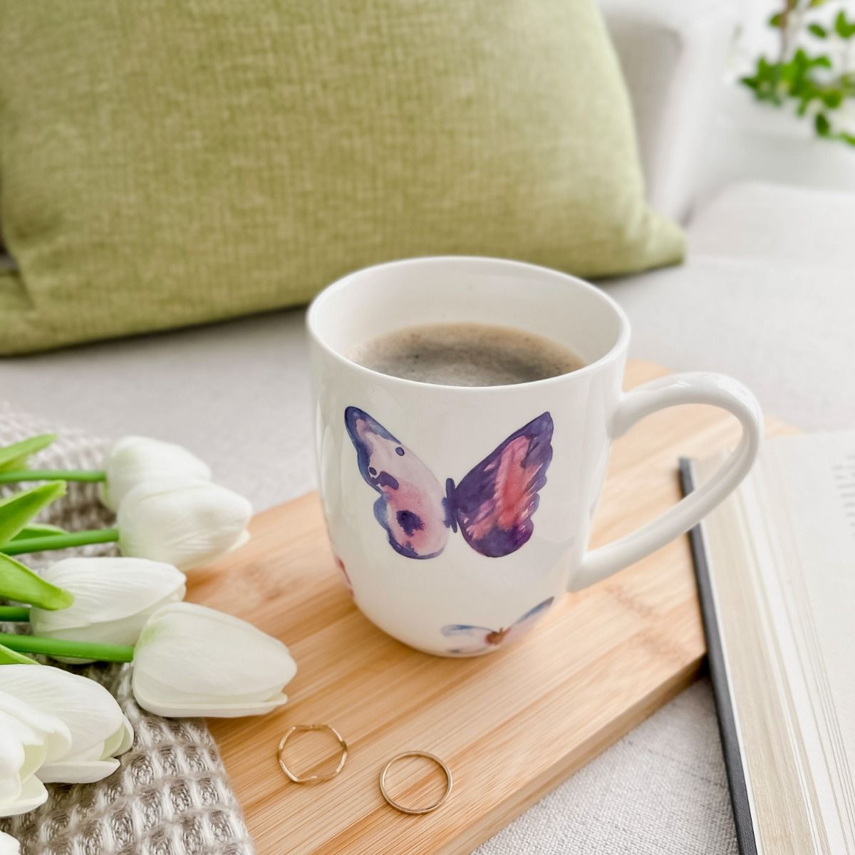 Butterfly Mug by Abbott of England | Linen Chest