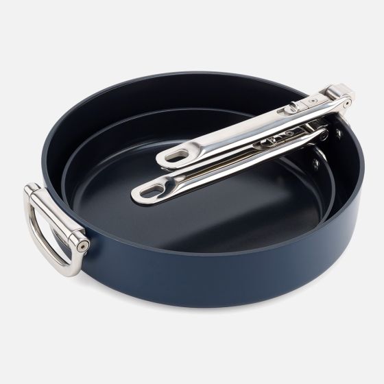 Joseph Joseph SPACE™ Ceramic Frying Pans, Set of 2 | Linen Chest