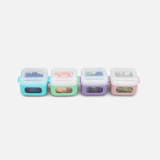 Snap & Go Cubes, Pack of 4 - 4oz, Mulit-Color | Linen Chest
