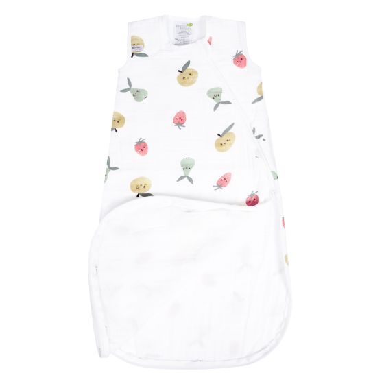 Muslin Sleep Bag - Fruits - 18-36m | Linen Chest
