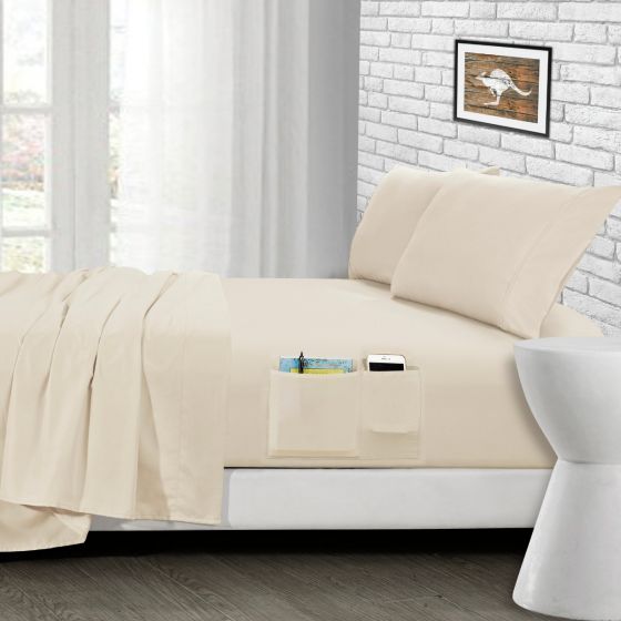 Smart Pockets Sheet Set | Linen Chest