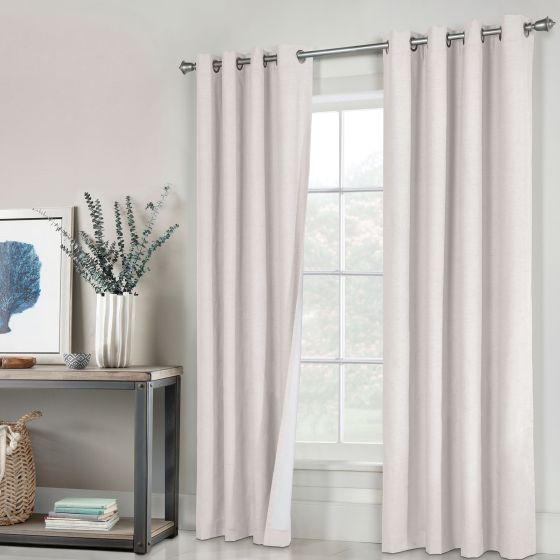 Rideau coupe-lumière à œillets « Suprema » | Linen Chest