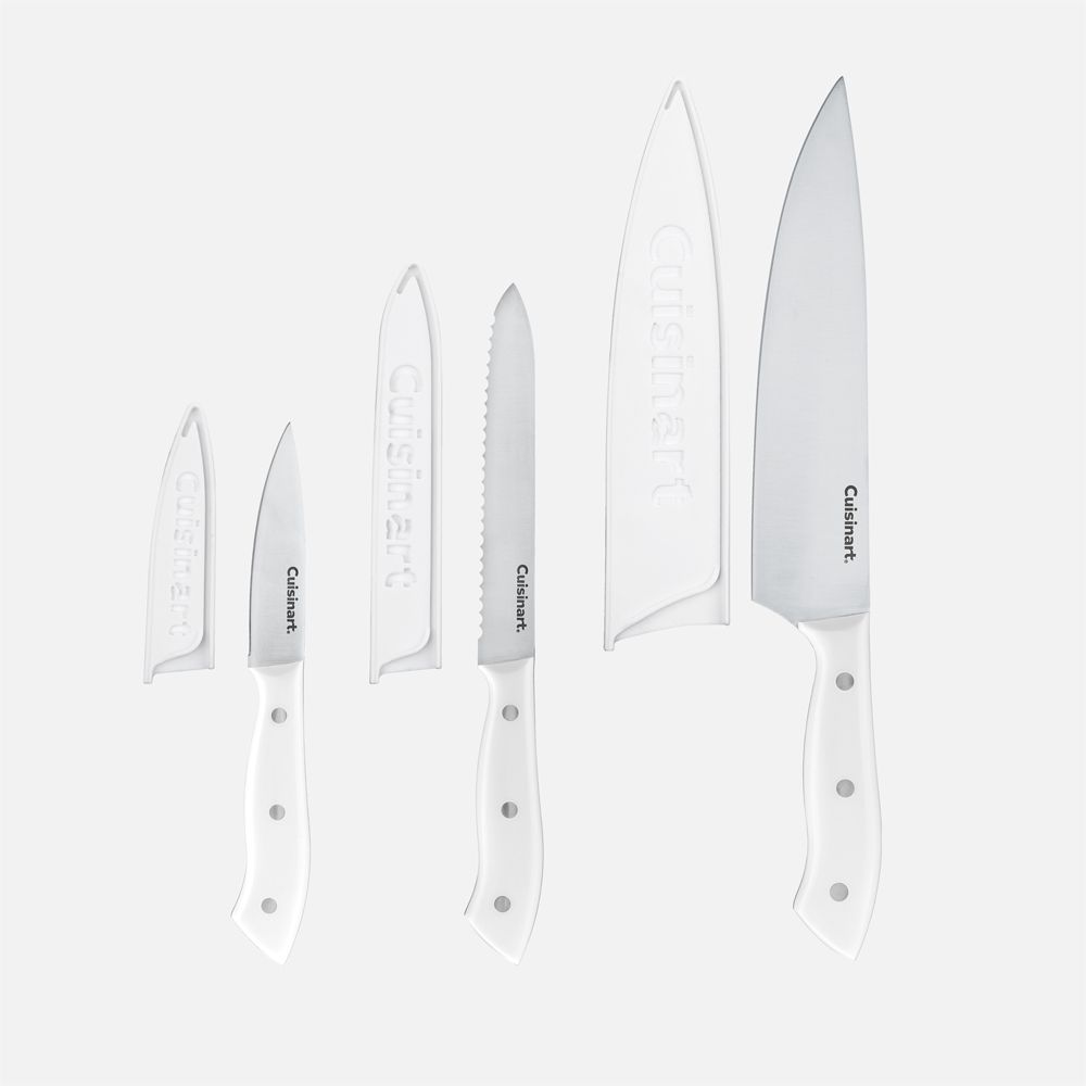 Cuisinart Classic 3-Piece Triple-Rivet Knife Set with Blade Guards ...