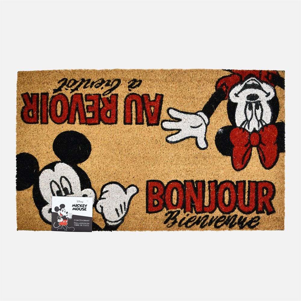 Coir Mat - Bonjour, Au revoir | Linen Chest