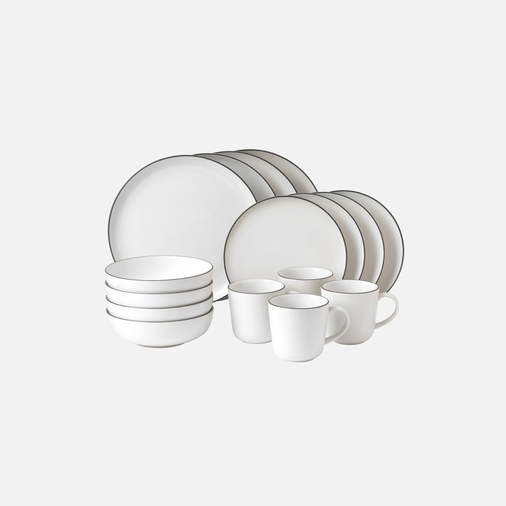 Gordon Ramsey Bread Street Dinnerware Set, 16 Pieces | Linen Chest