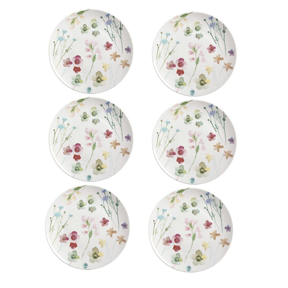 Set of 6 Wildwood Plates by Maxwell & Williams (23 cm) | Linen Chest