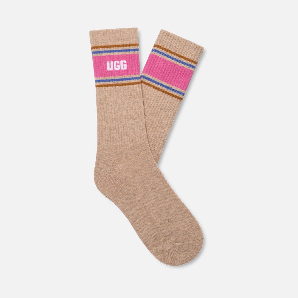 UGG Jedlyn Varsity Chaussettes mi-mollet | Linen Chest