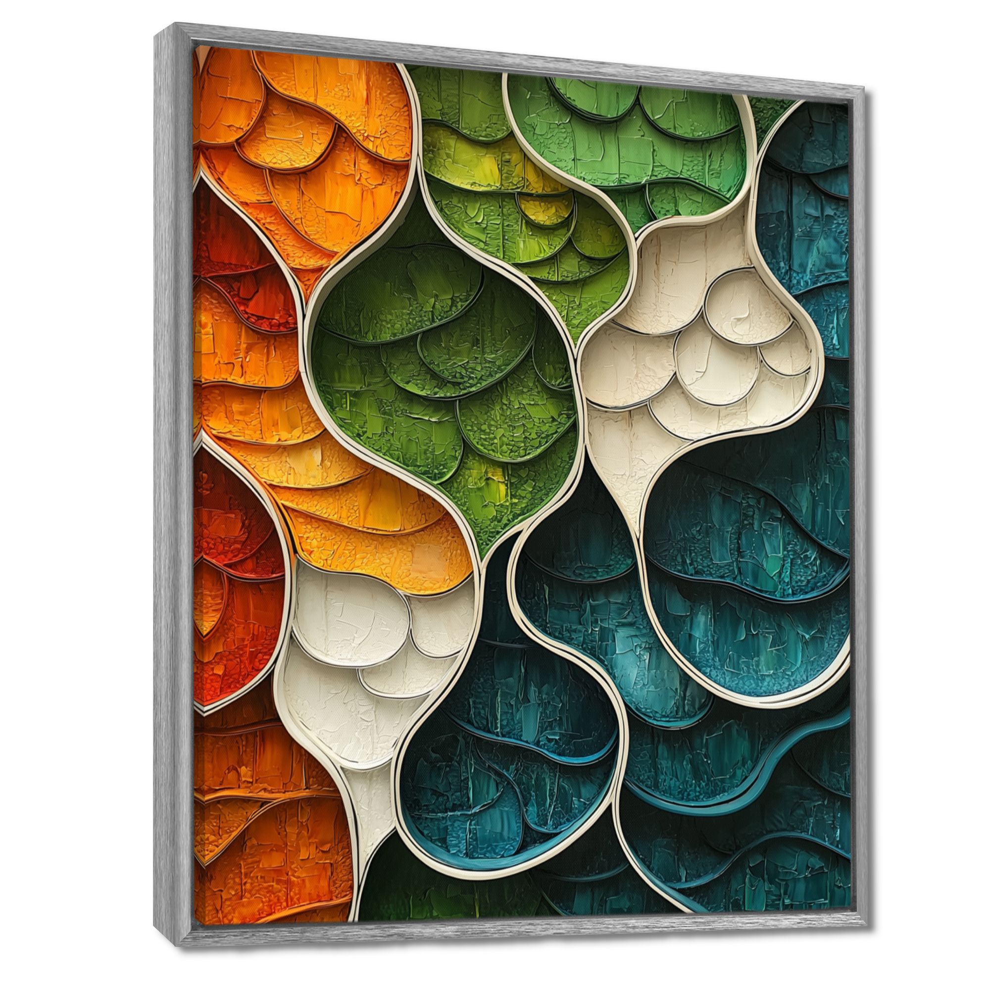 Ephemeral Earth – Organic Biomorphic Flow | Linen Chest