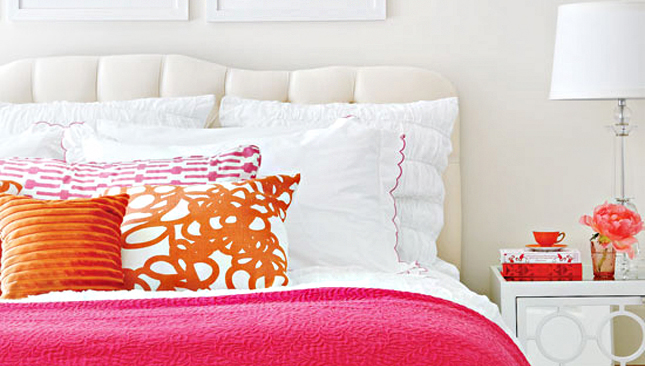 Get the Look: Bold Bedroom | Linen Chest