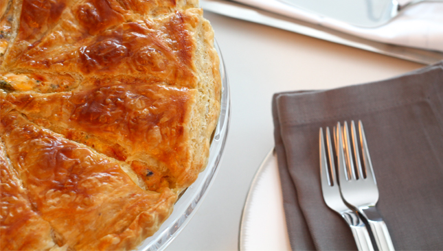 A Delicious Three Cheese Pie Recipe | Linen Chest