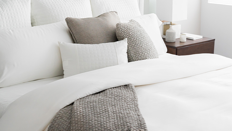 Linen Chest's Neutral Bedding Ideas for a Calming Bedroom - LC Living ...