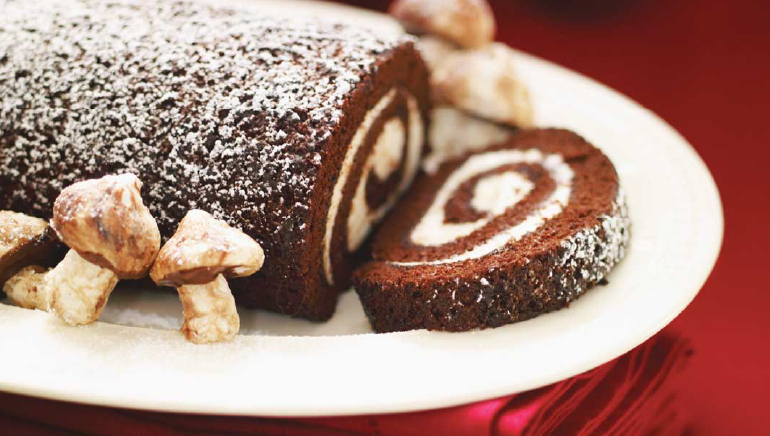 How to Successfully Make the Best Yule Log - LC Living | Linen Chest